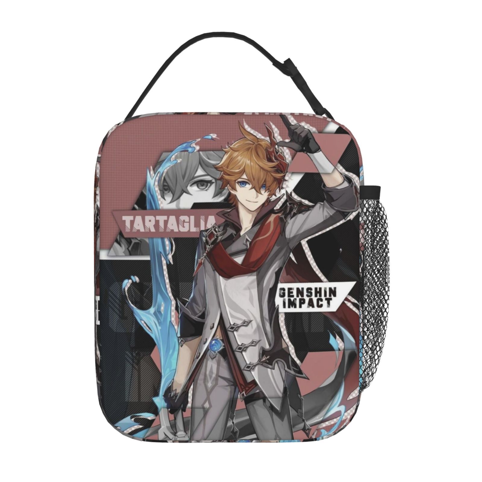 Genshin Impact Lunch Bag Insulated Tote Cooler Small Lunch Box Reusable ...