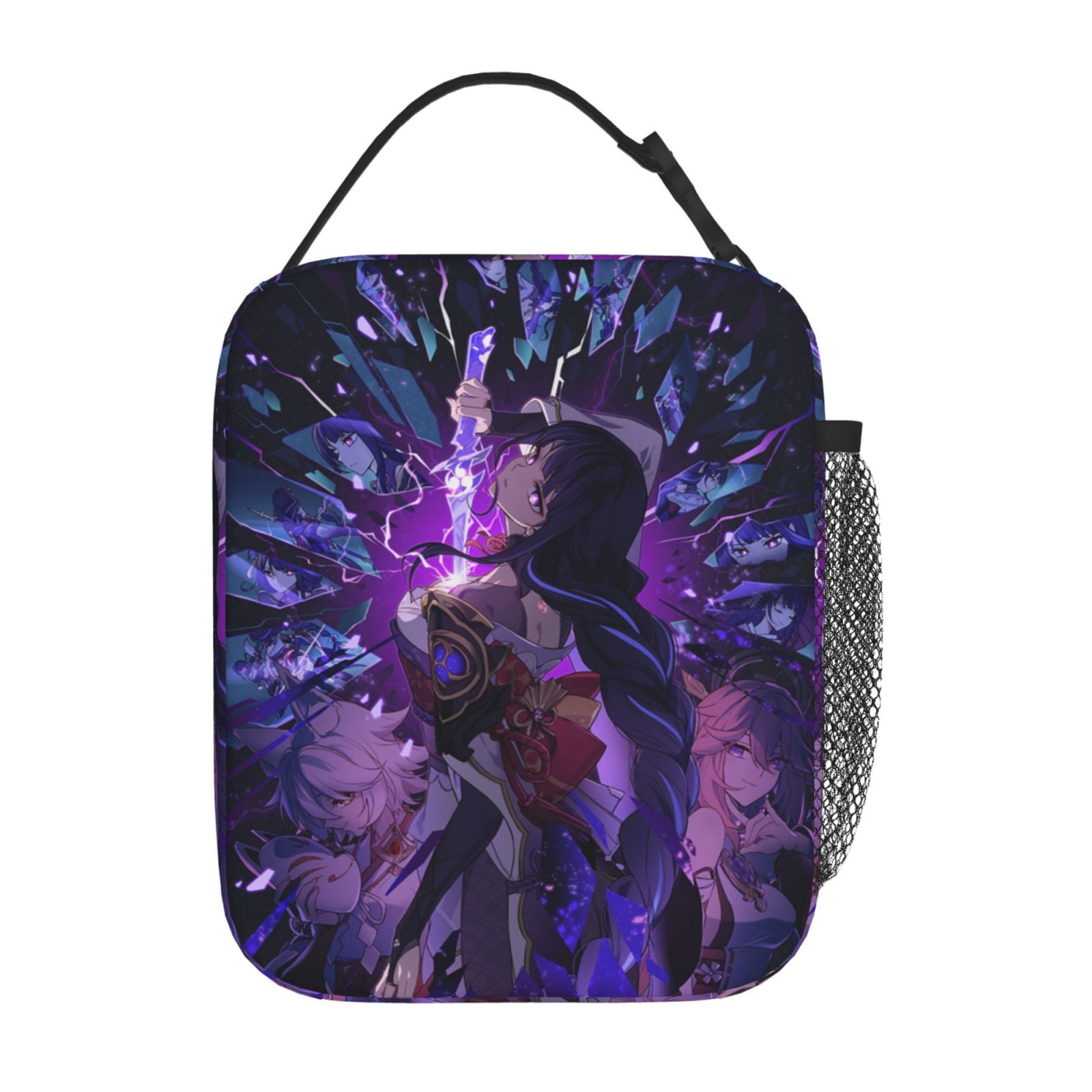 Genshin Impact Lunch Bag Insulated Tote Cooler Small Lunch Box Reusable ...