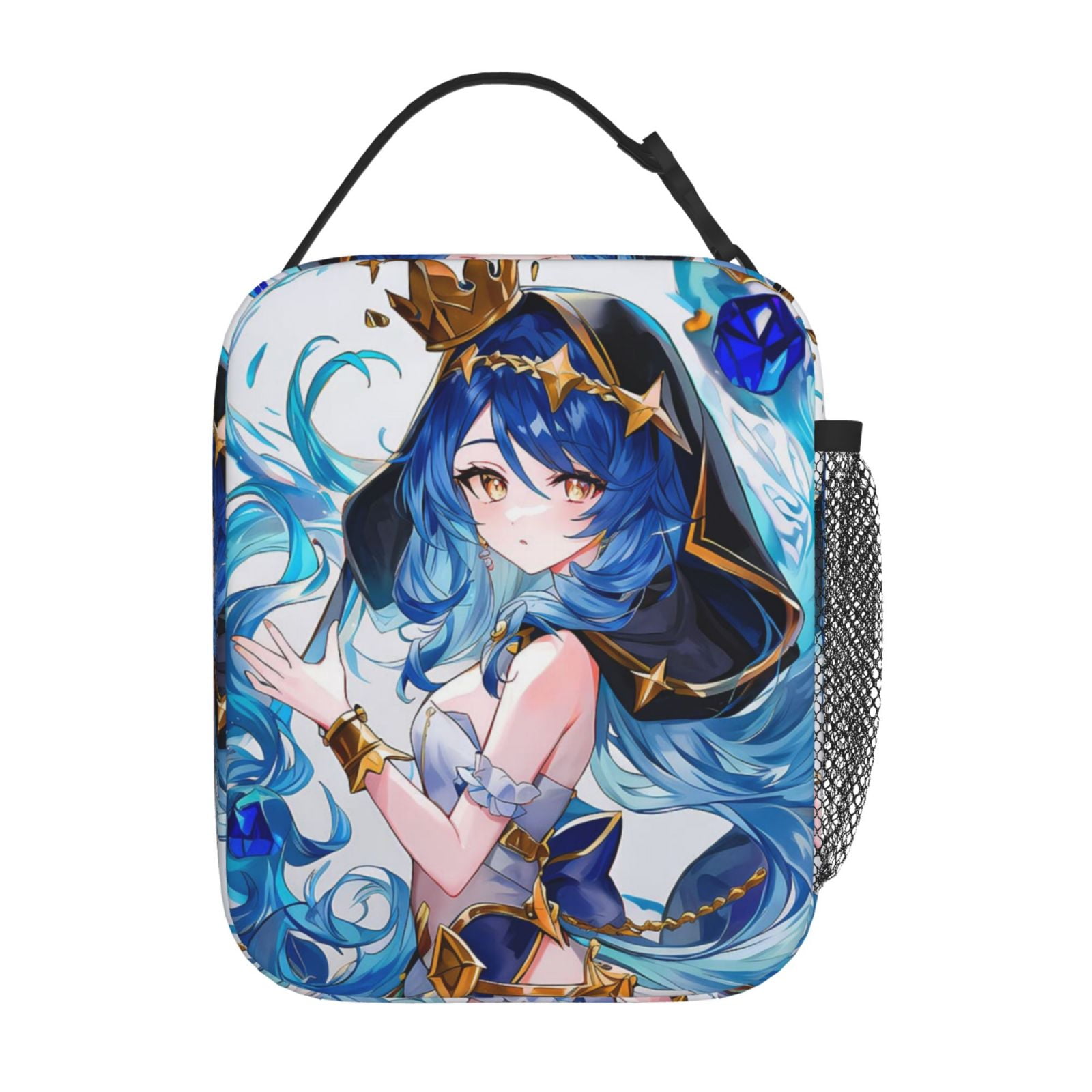 Genshin Impact Lunch Bag Insulated Tote Cooler Small Lunch Box Reusable ...