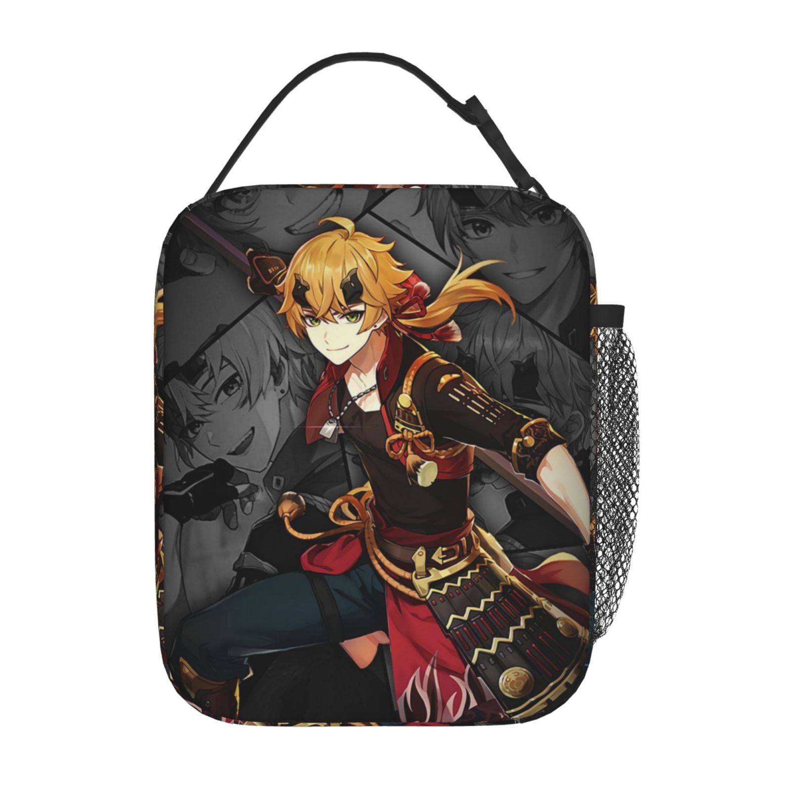 Genshin Impact Lunch Bag Insulated Tote Cooler Small Lunch Box Reusable ...