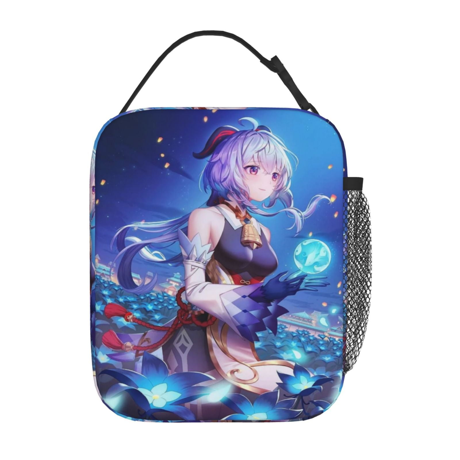 Genshin Impact Lunch Bag Insulated Tote Cooler Small Lunch Box Reusable ...
