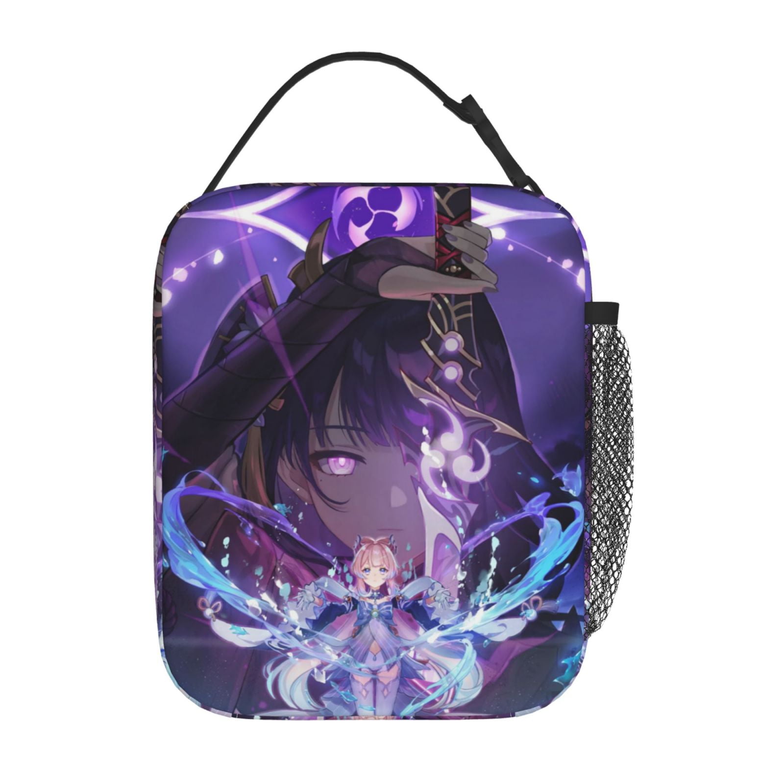 Genshin Impact Lunch Bag Insulated Tote Cooler Small Lunch Box Reusable ...