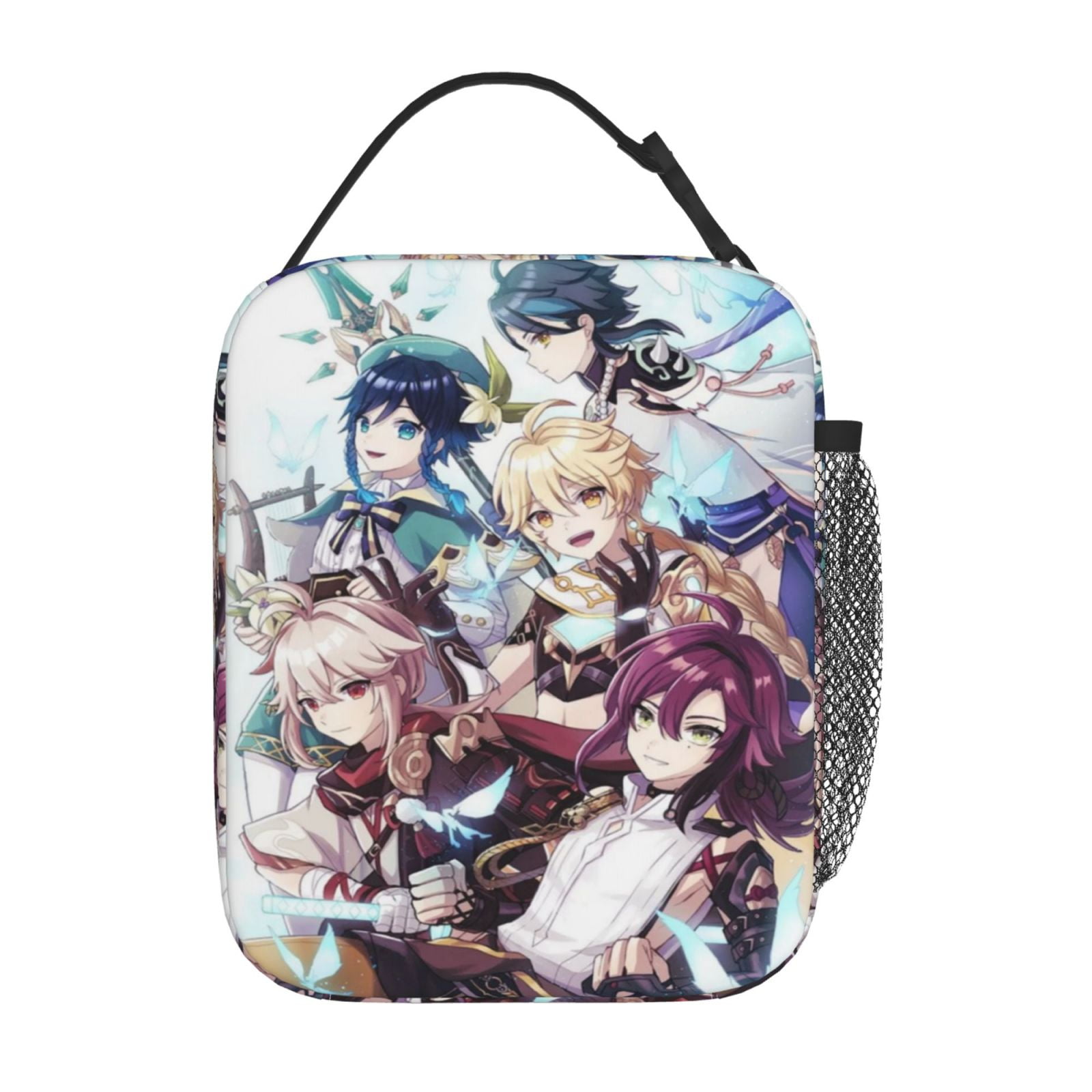 Genshin Impact Lunch Bag Insulated Tote Cooler Small Lunch Box Reusable ...