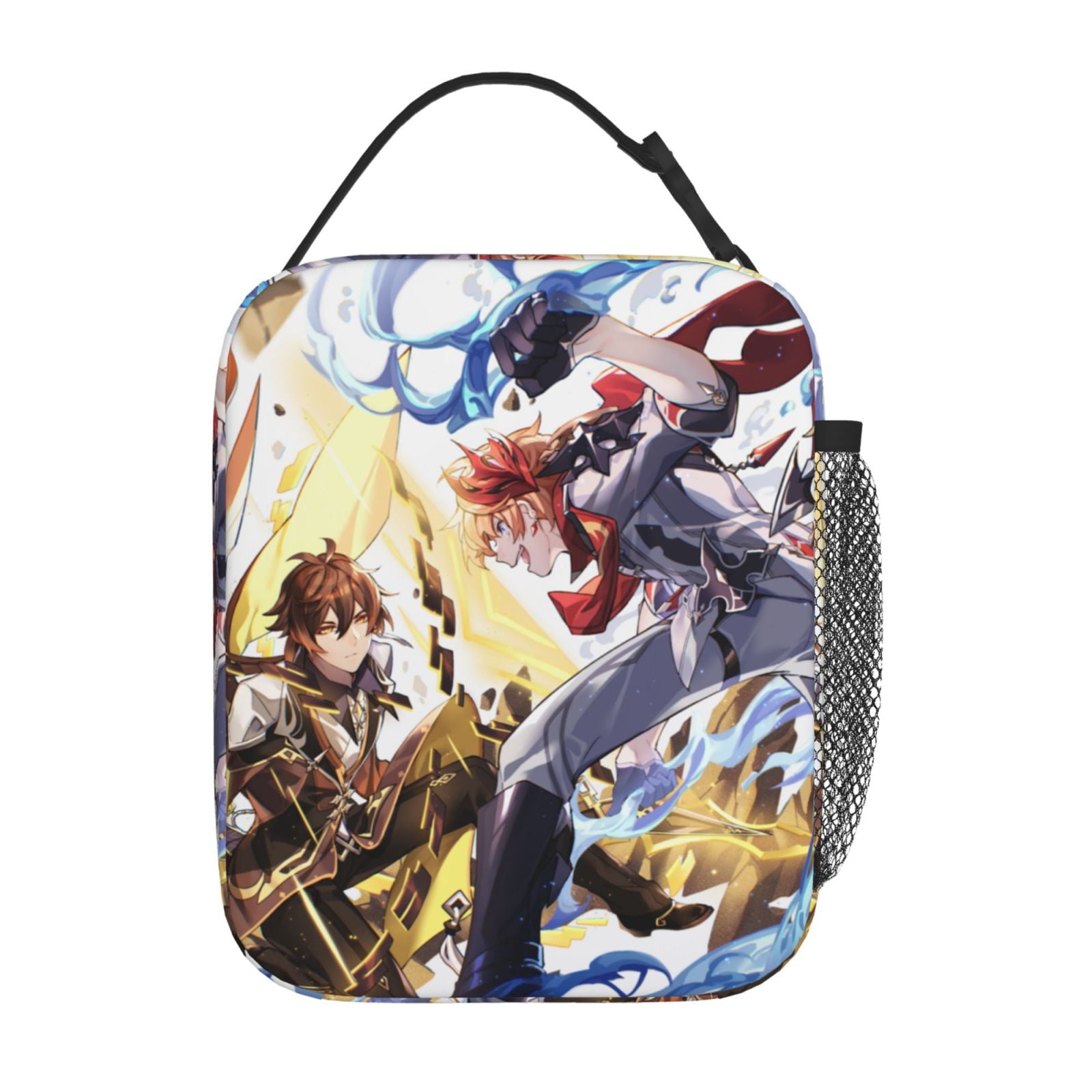 Genshin Impact Lunch Bag Insulated Tote Cooler Small Lunch Box Reusable ...