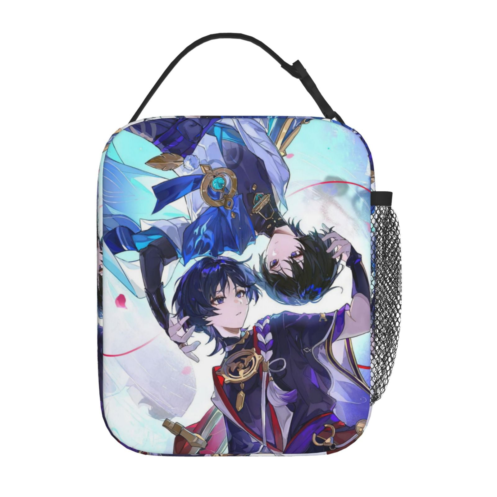 Genshin Impact Lunch Bag Insulated Tote Cooler Small Lunch Box Reusable ...