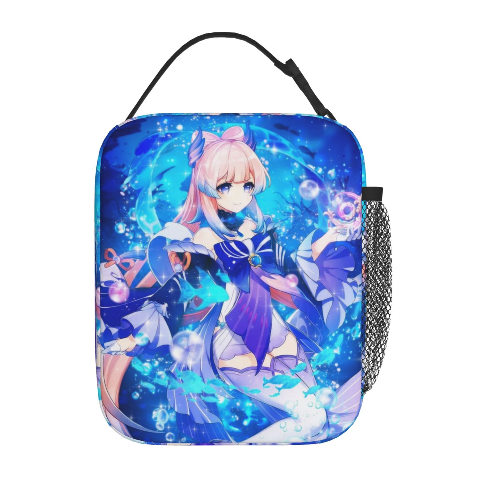 Genshin Impact Lunch Bag Insulated Tote Cooler Small Lunch Box Reusable ...