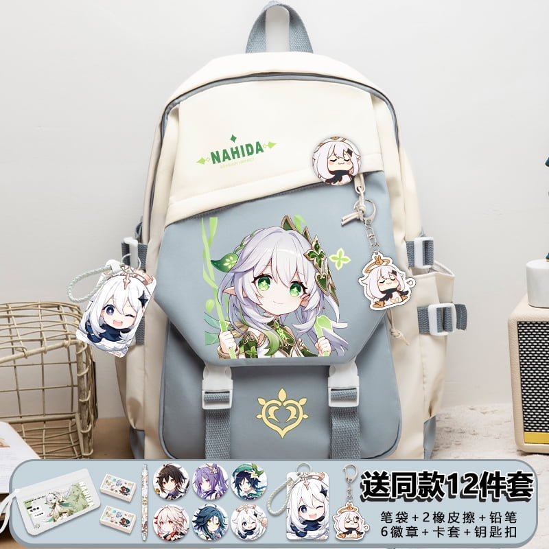 Genshin Impact Cyno Nahid with Pain Pack Badge Set Backpack Pencil Bag ...