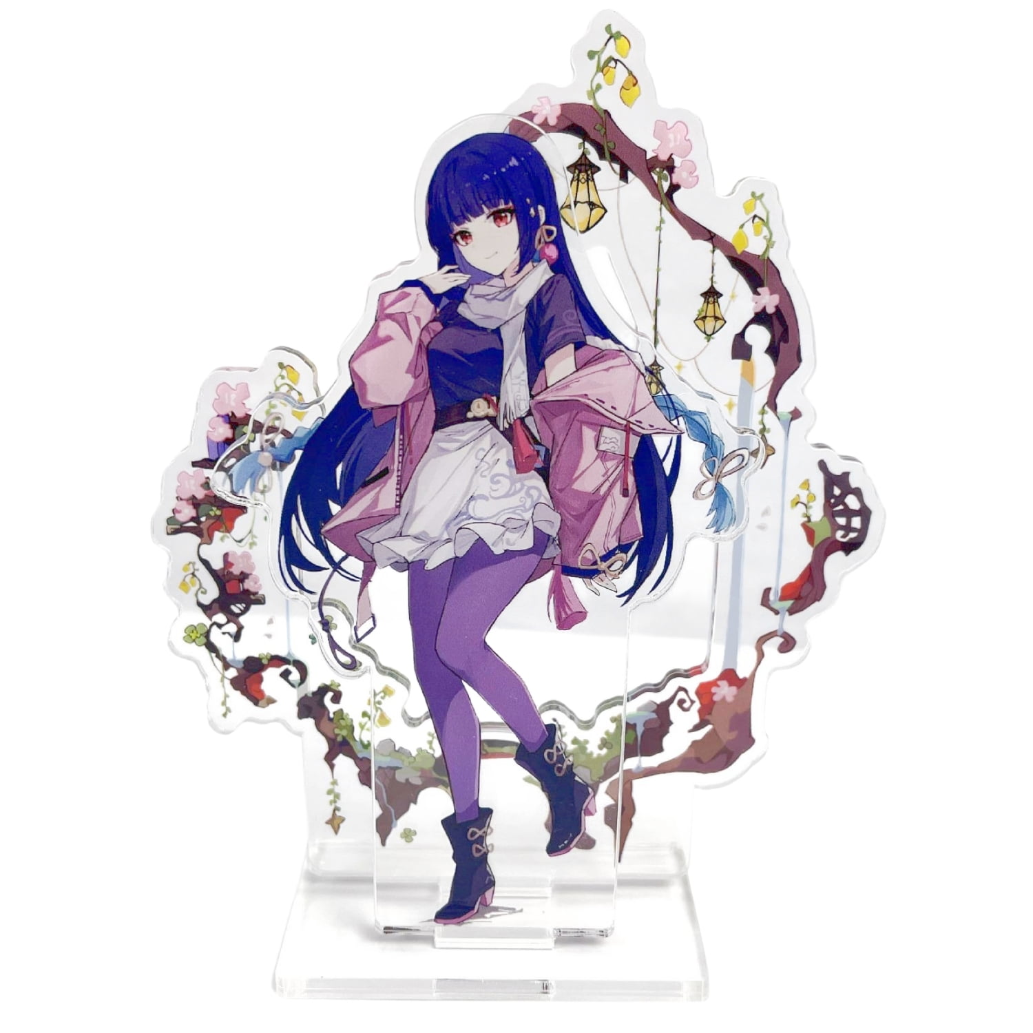 Genshin Impact Figure Acrylic Stand Beautiful Double Layer Standee 5.9 ...