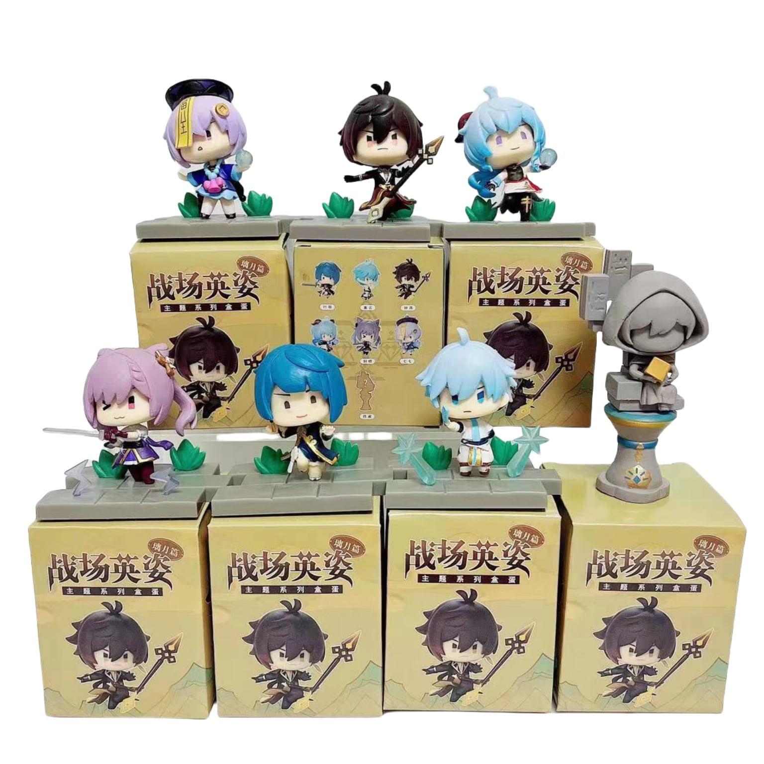 Genshin Impact Figure Liyue Anime Figures Model Decoration Ornaments ...