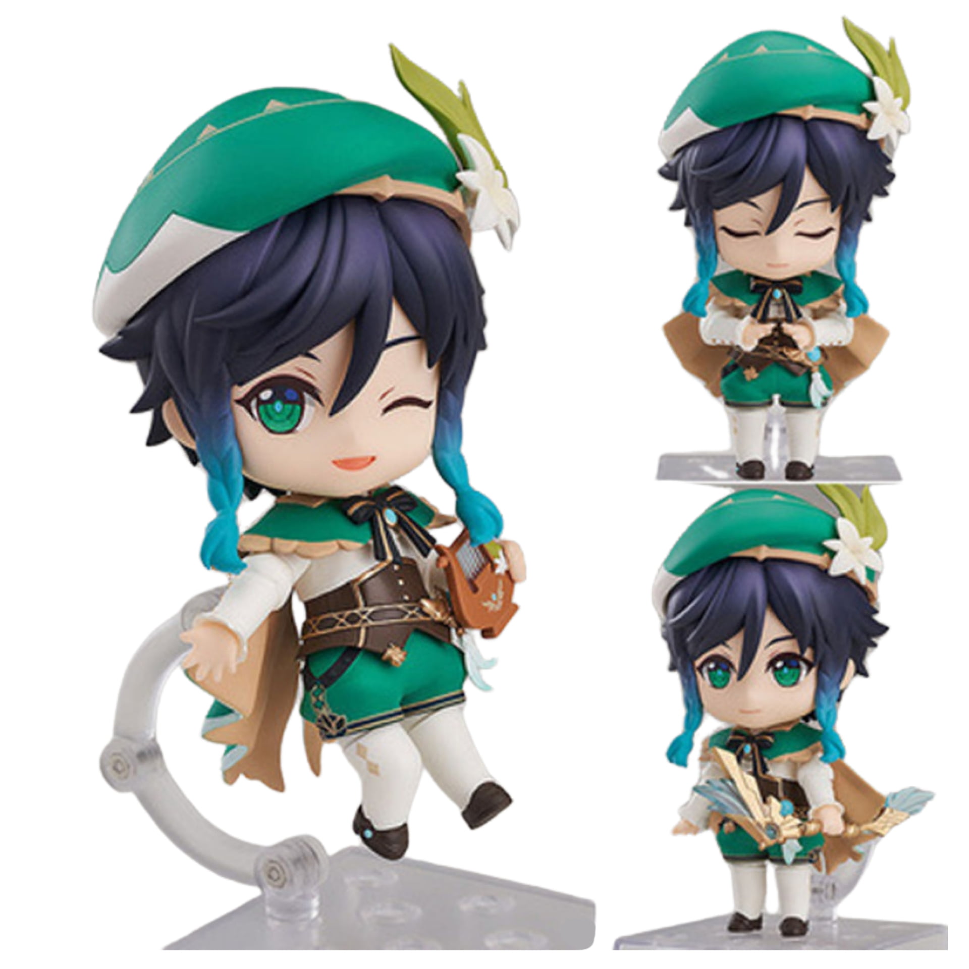 Genshin Impact Figure Venti Game Figures Model 3.9" Decoration ...