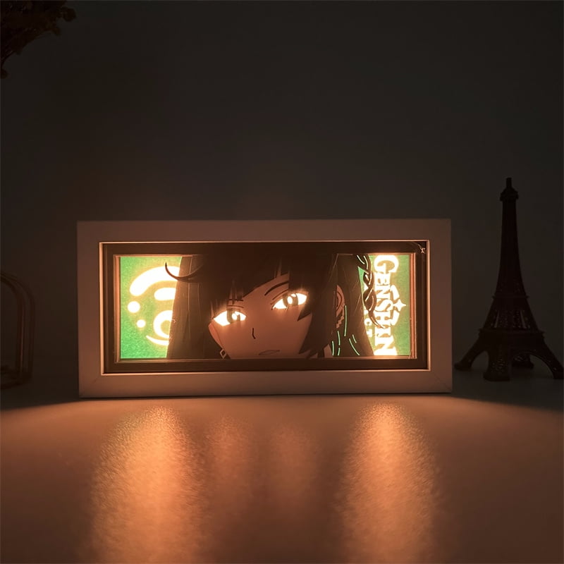 Genshin Impact Game animation Lamp Yelan Figure for RGB nightlight 16 ...