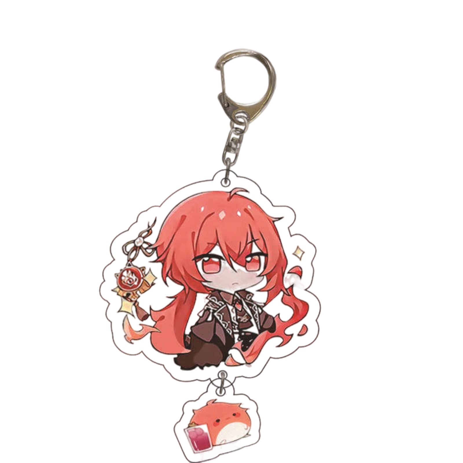 Genshin Impact Keychain Genshin Impact Acrylic Keychains with Exclusive ...