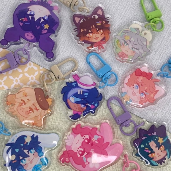 Genshin Impact Keychains