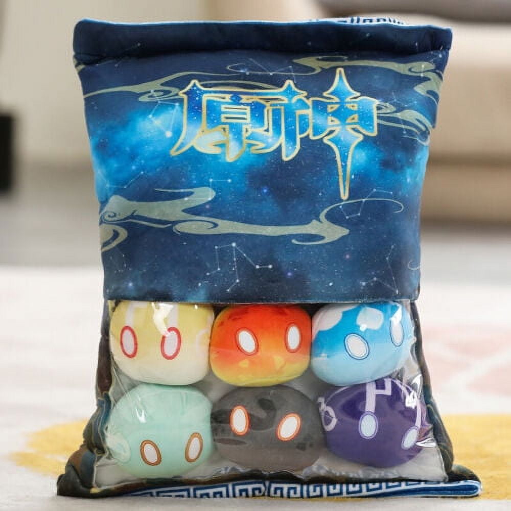 Genshin Impact Klee Slime Plush Pillow Doll Pendant Stuffed Cushion Toy ...