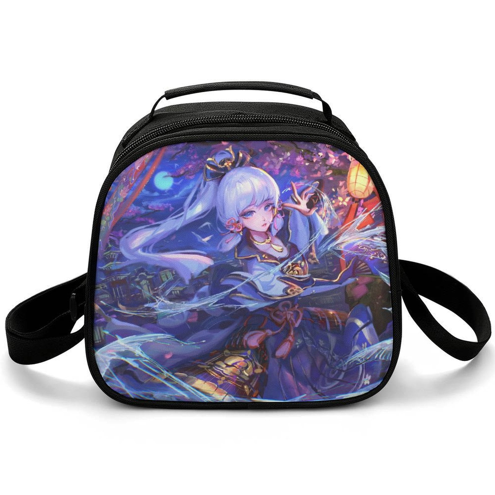 Genshin Impact Lunch Bag, Insulated Lunch Box Large Capacity Reusable ...