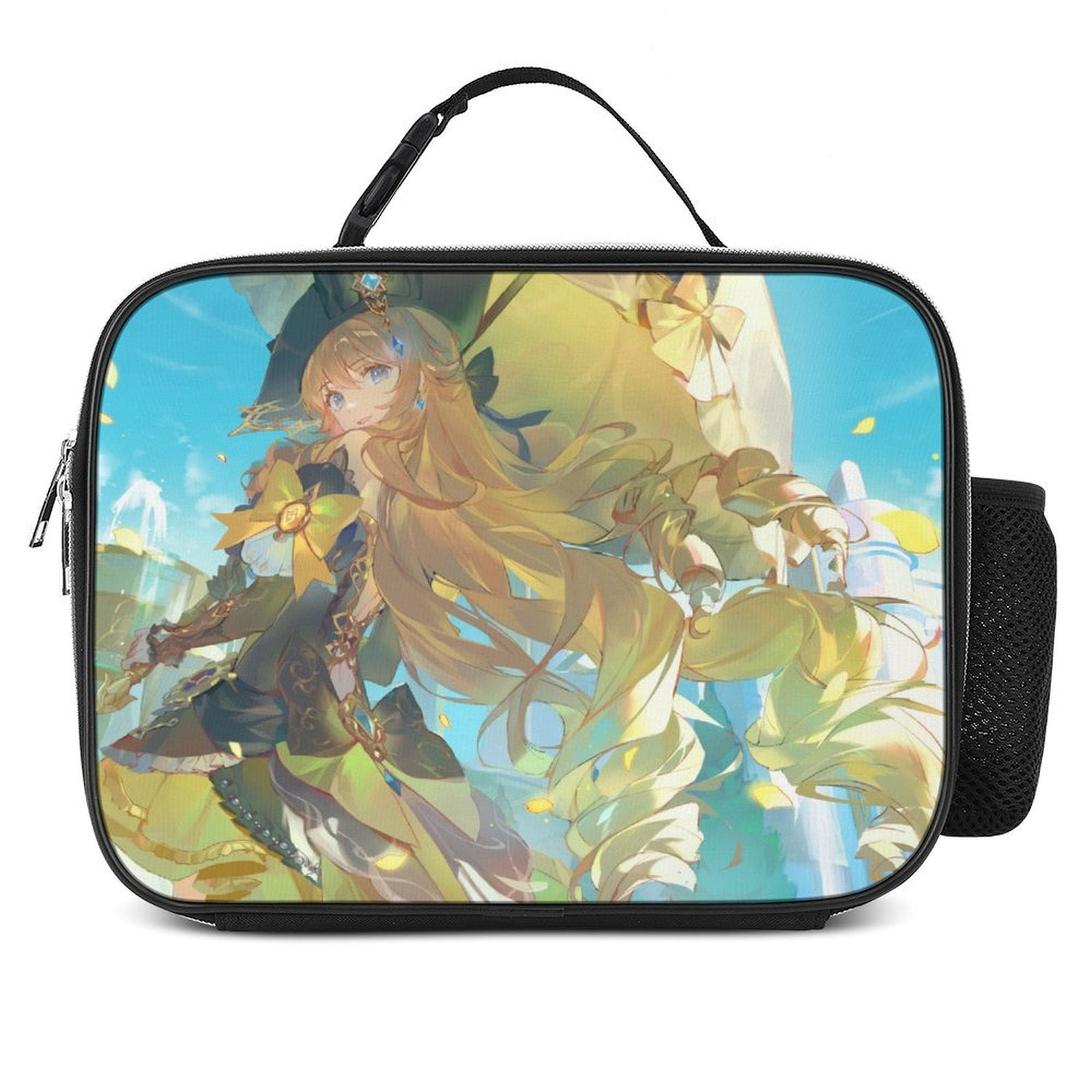 Genshin Impact Lunch Bag, Insulated Lunch Box Large Capacity Reusable ...