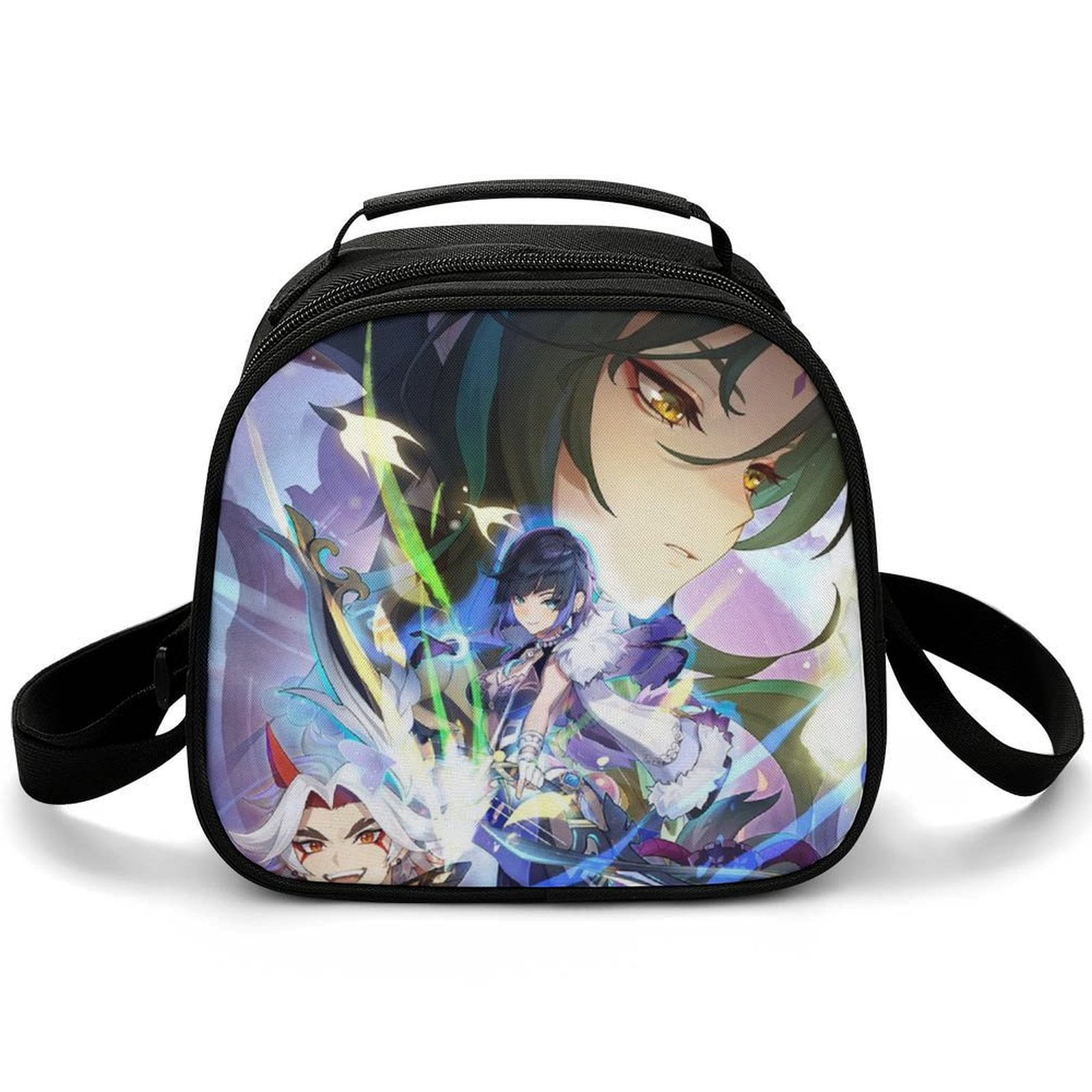 Genshin Impact Lunch Bag, Insulated Lunch Box Large Capacity Reusable ...