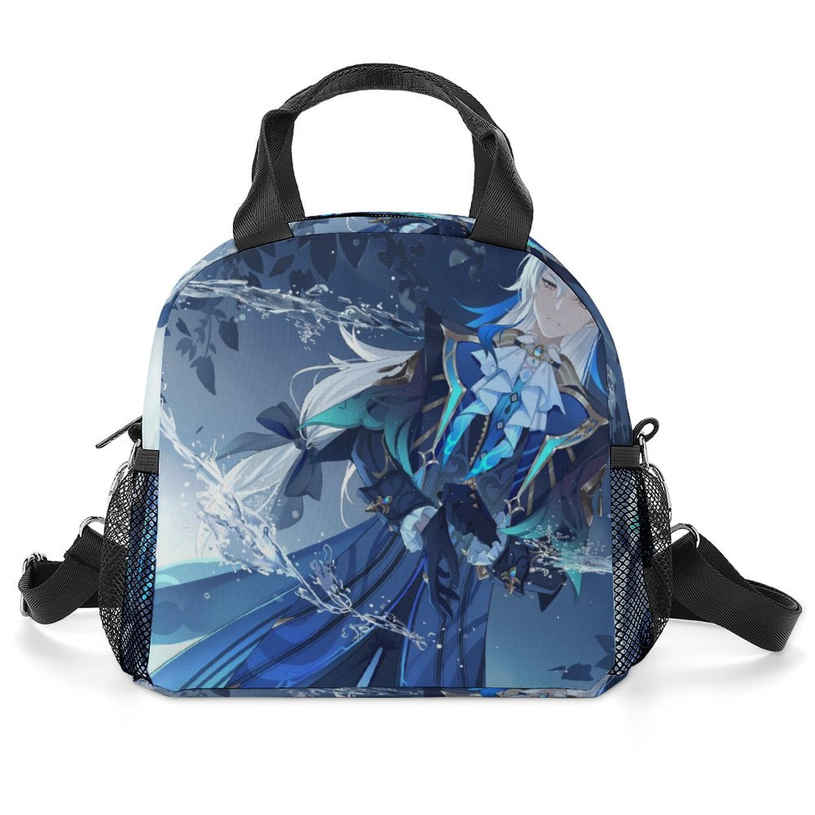 Genshin Impact Lunch Bag, Insulated Lunch Box Large Capacity Reusable ...