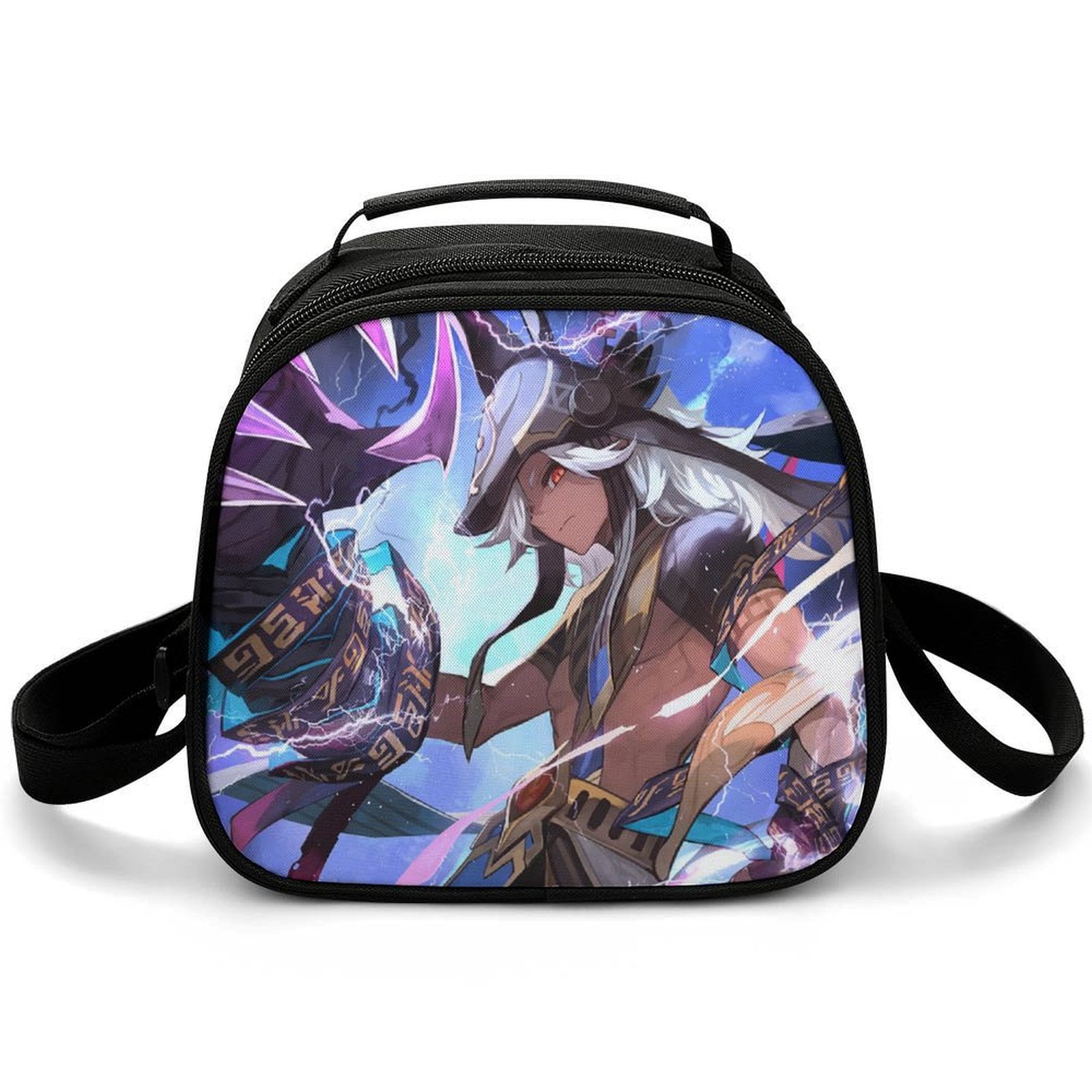 Genshin Impact Lunch Bag, Insulated Lunch Box Large Capacity Reusable ...