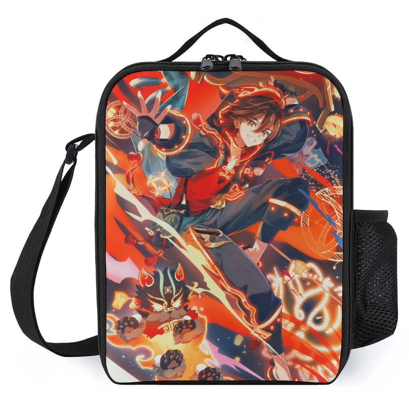 Genshin Impact Lunch Tote Bag Reusable Bento Bag Lunch Box Insulated ...