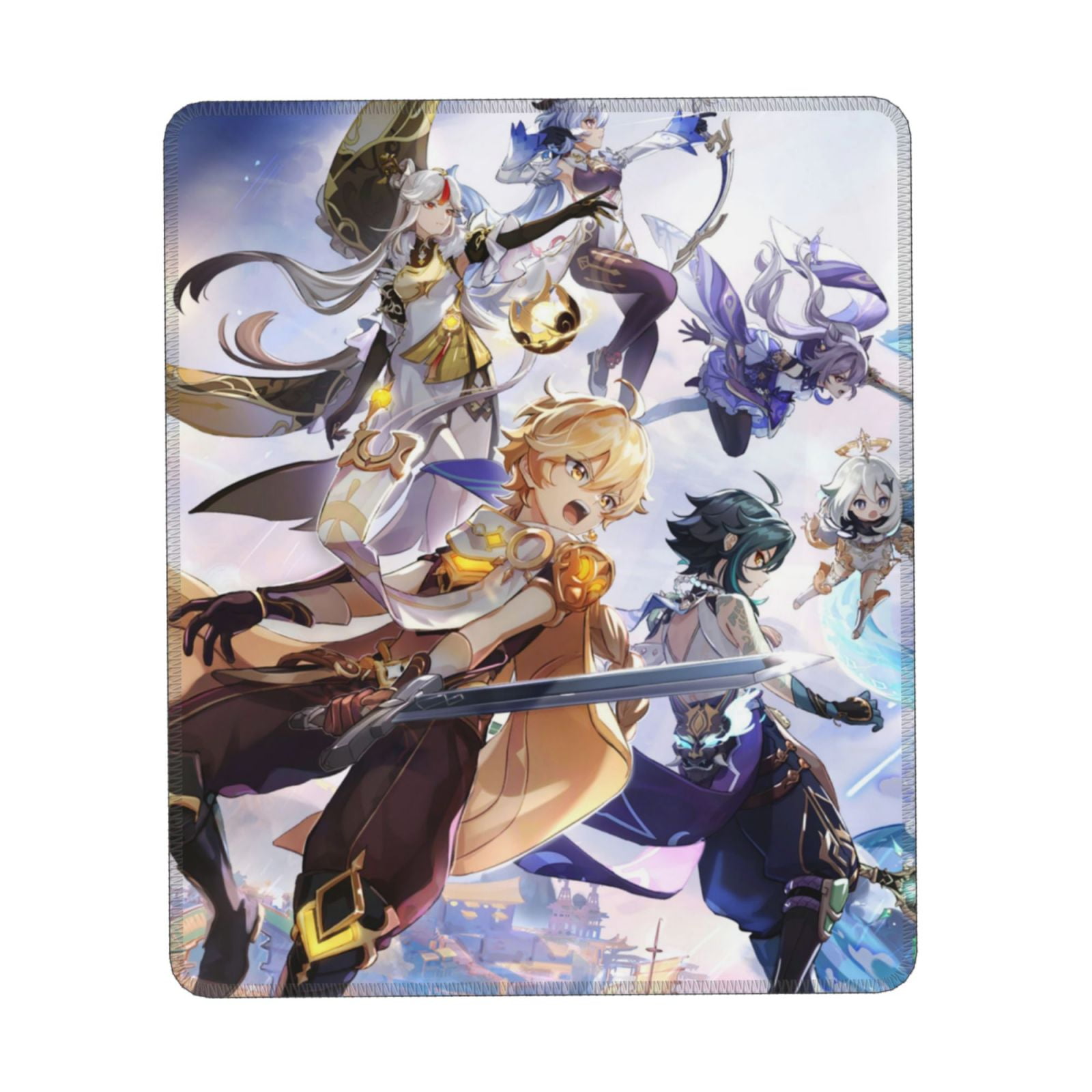 Genshin Impact Mouse Pad 8.3 X 10.3 In Non-Slip Keyboard Mat Rubber ...