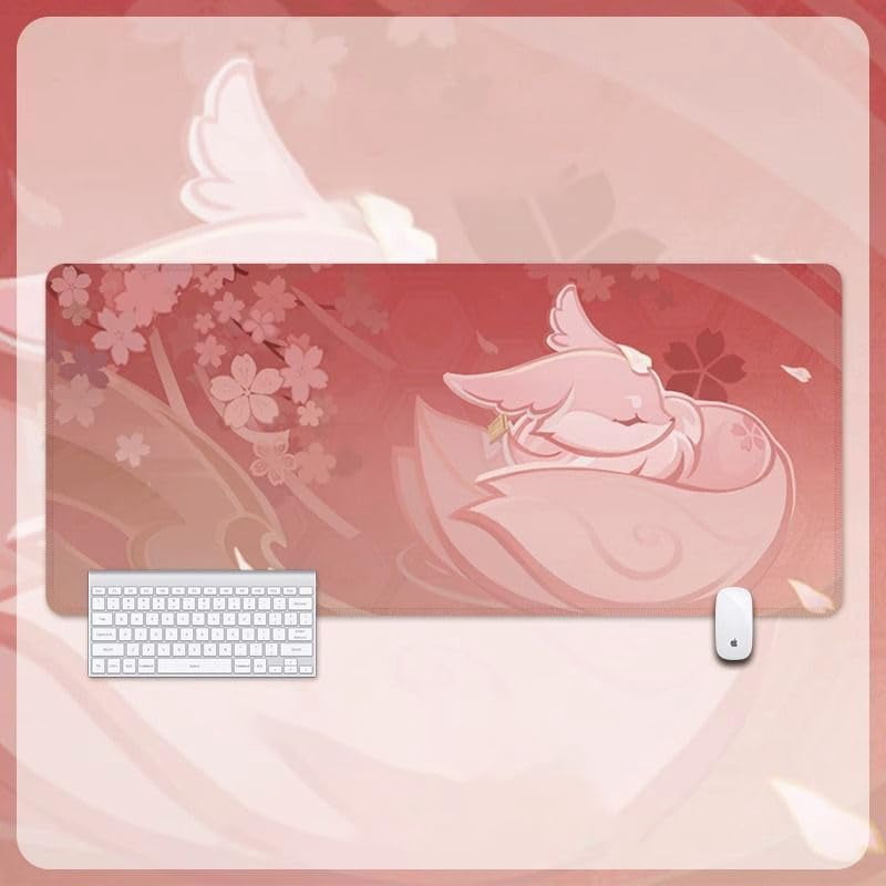Genshin Impact Mouse Pad Character Name Card Design Mouse Mat Table ...