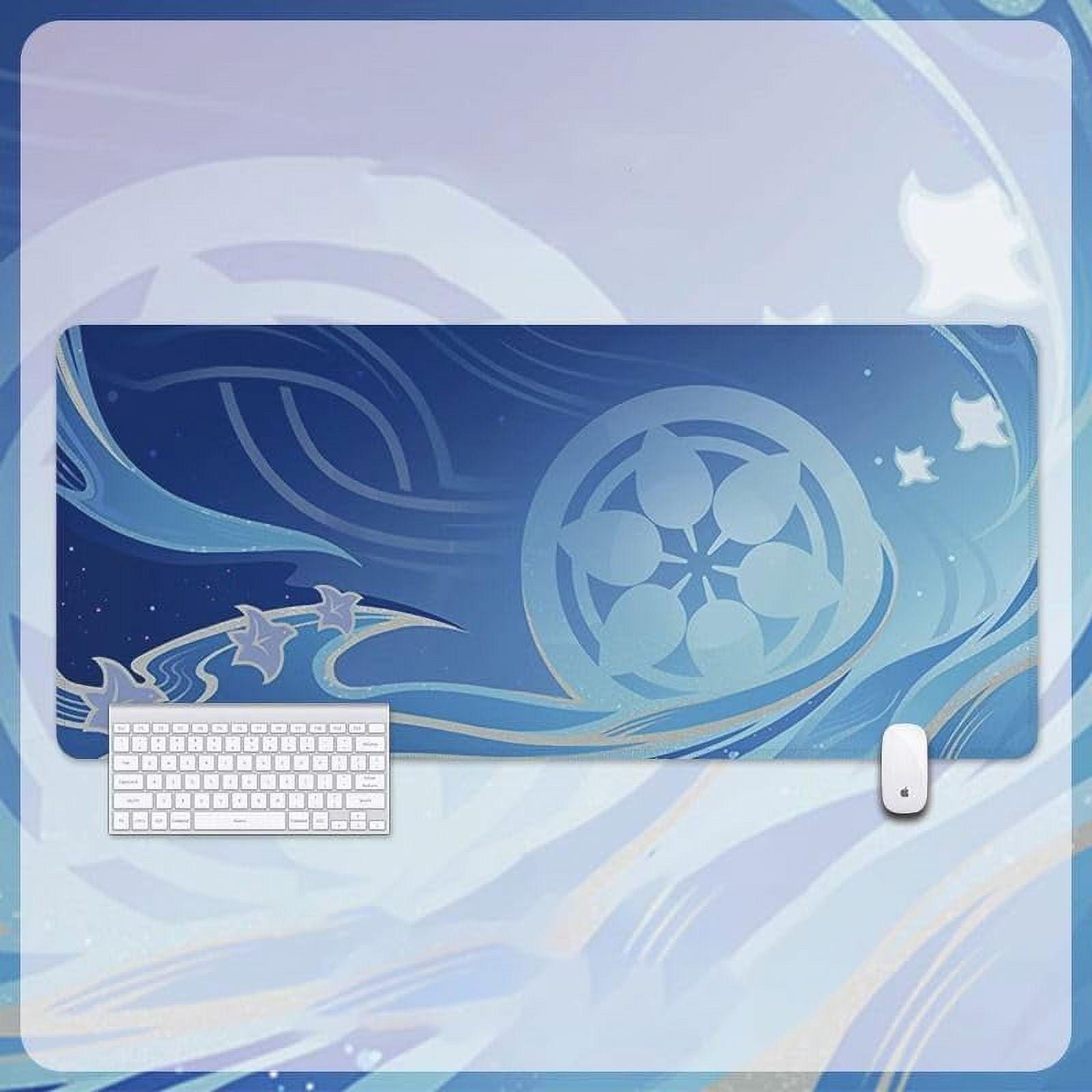 Genshin Impact Mouse Pad Character Name Card Design Mouse Mat Table ...