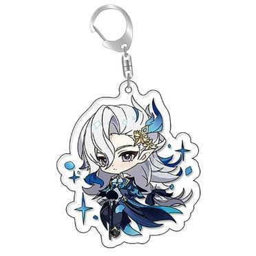 ZILEFSILK 2PCS Anime Game Genshin Impact Cute Kamisato Ayaka lumine ...