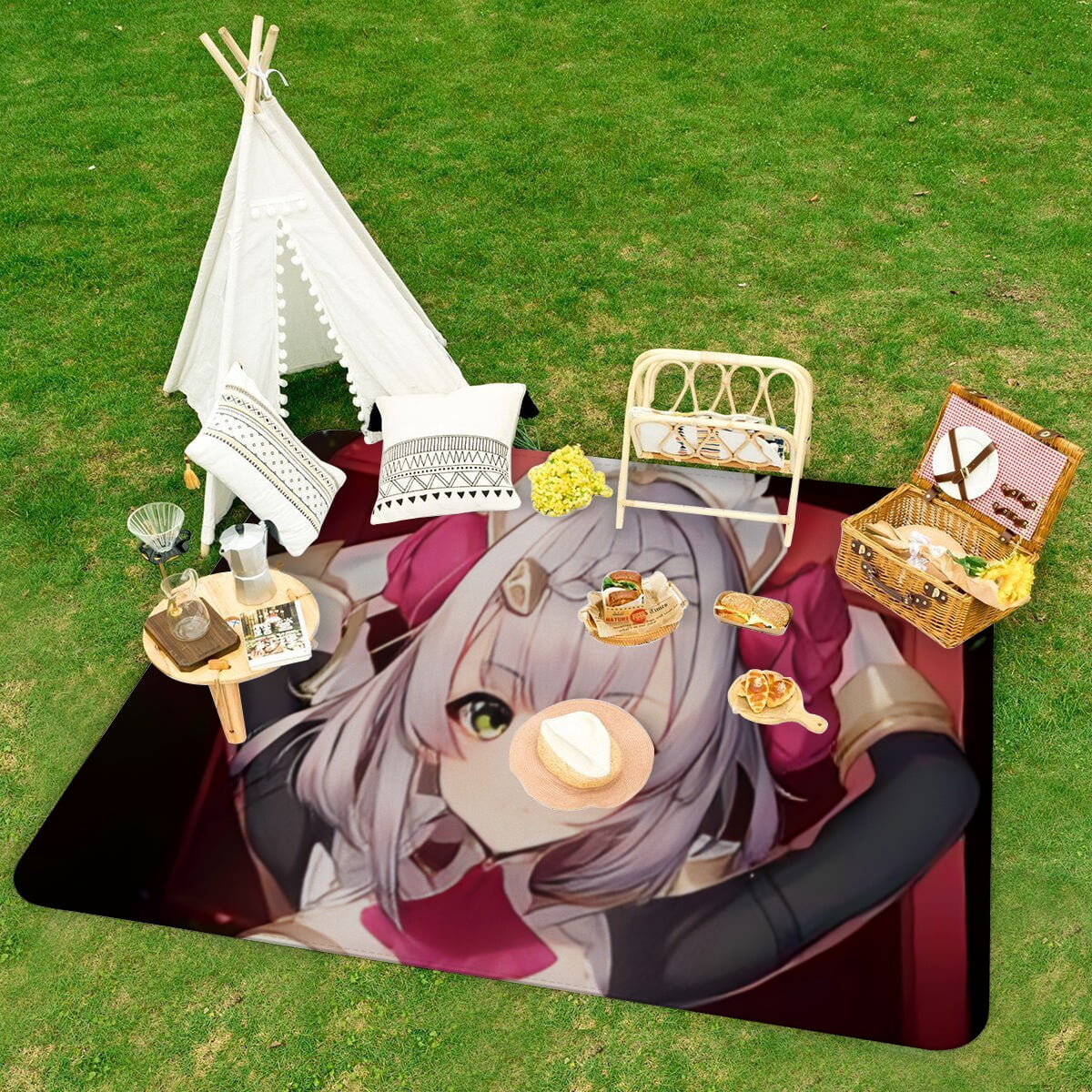 Genshin Impact Noelle mat offers comfort, durability, and easy cleaning ...