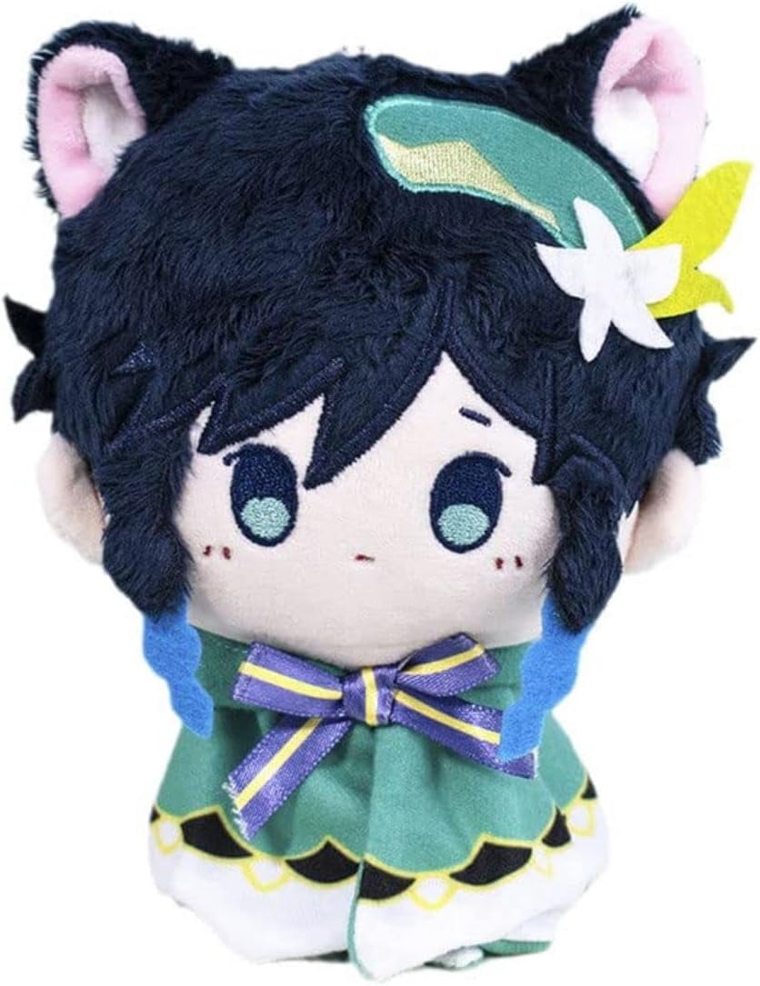 Genshin Impact Plush Toys Venti Zhongli Kazuha Xiao Plush Toy, Keychain ...