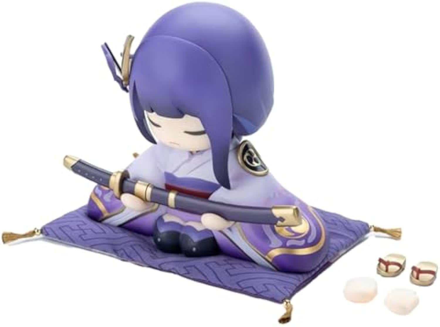 Genshin Impact Raiden Shogun Figure Raiden Ei Beelzebul PVC Model ...