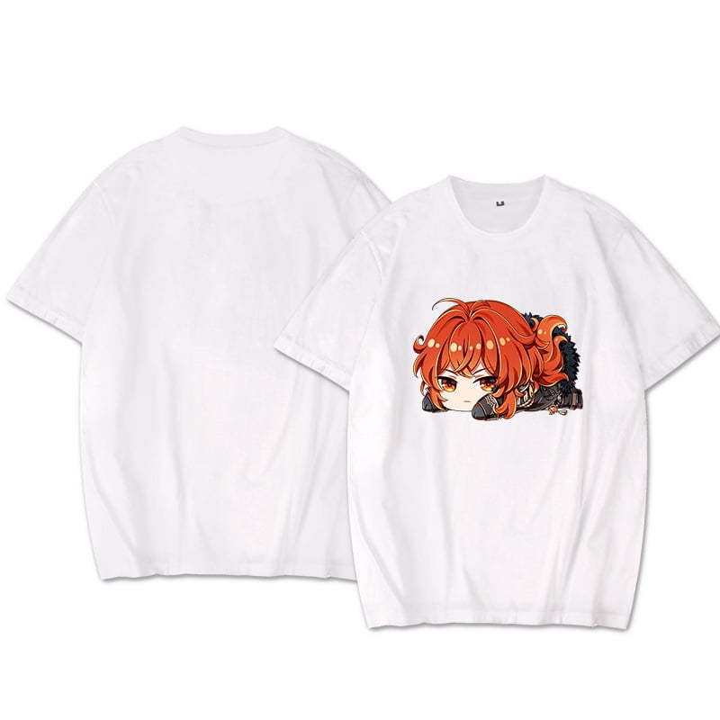 Genshin Impact Shirt 3D Print T Shirt Men Women Costume Game Anime ...