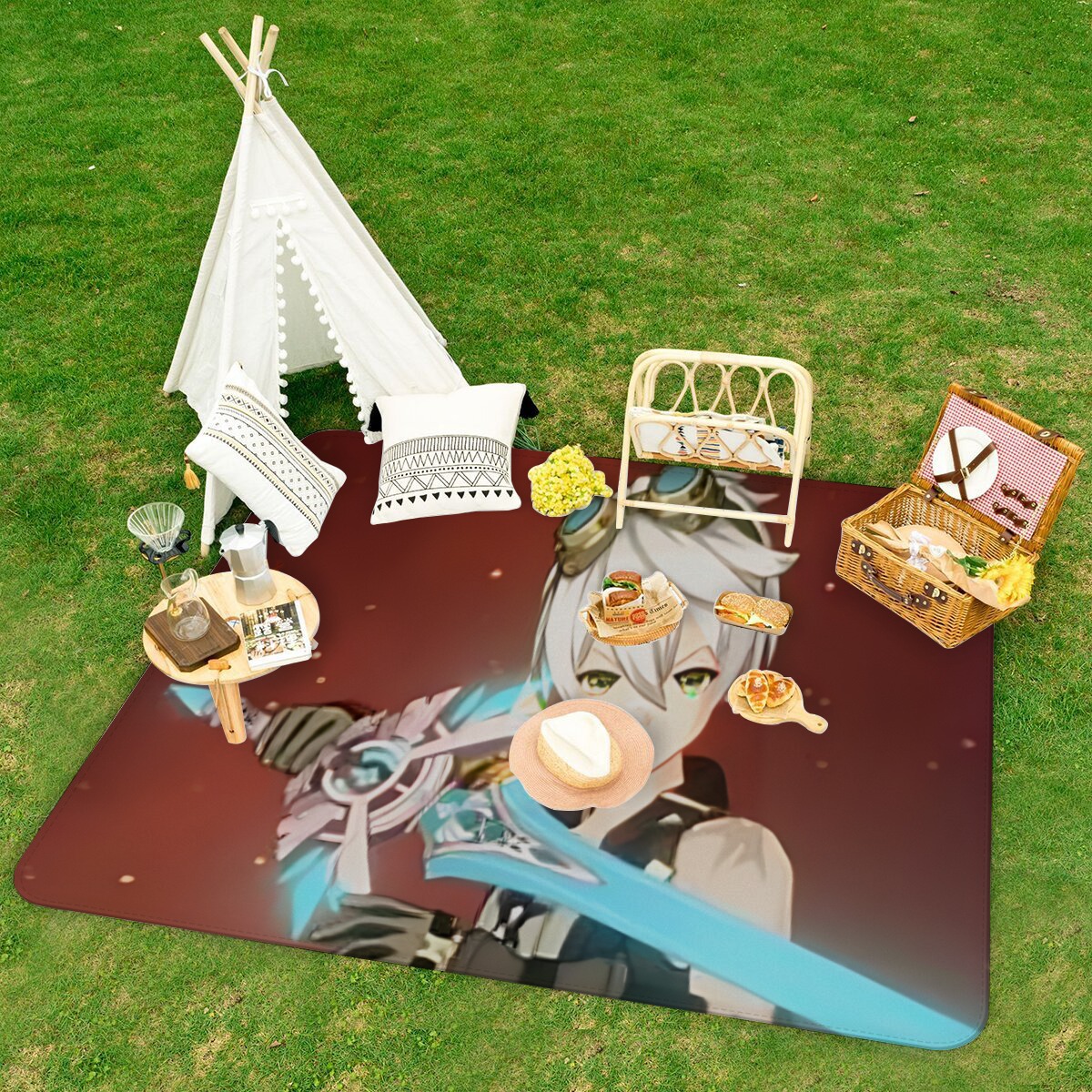 Genshin Impact Skyward Eye mat offers comfort, durability, and easy ...