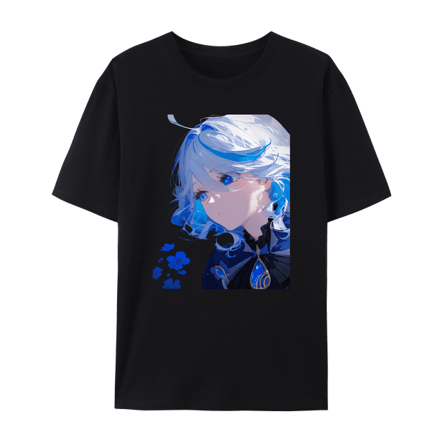 Genshin Impact T Shirt,FURINA Short Sleeve T-Shirt,Genshin Impact Merch ...