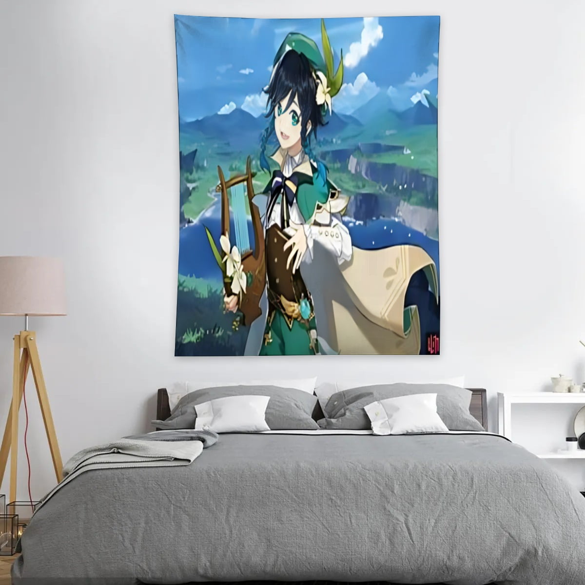 Genshin Impact Venti tapestry adds vibrant color and unique style to ...