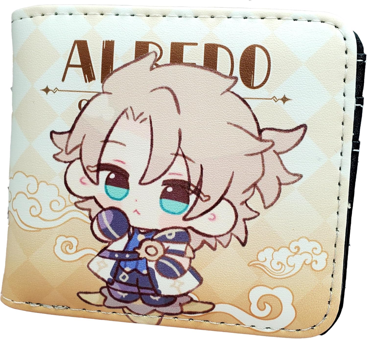 Genshin Impact Wallet,Genshin Impact Leather Bifold Bi-Fold Wallets ...