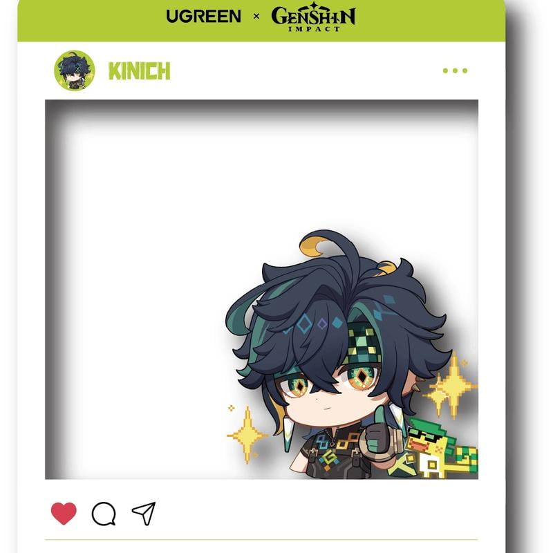 Genshin Impact X UGREEN Limited 4-Piece Genshin Impact Bundle with ...