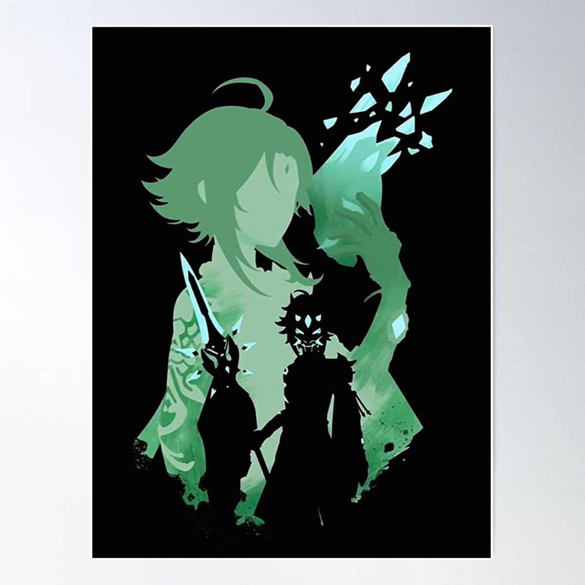 Genshin Xiao Classic Poster Wall Art, Modern Wall Decor For Living Room ...