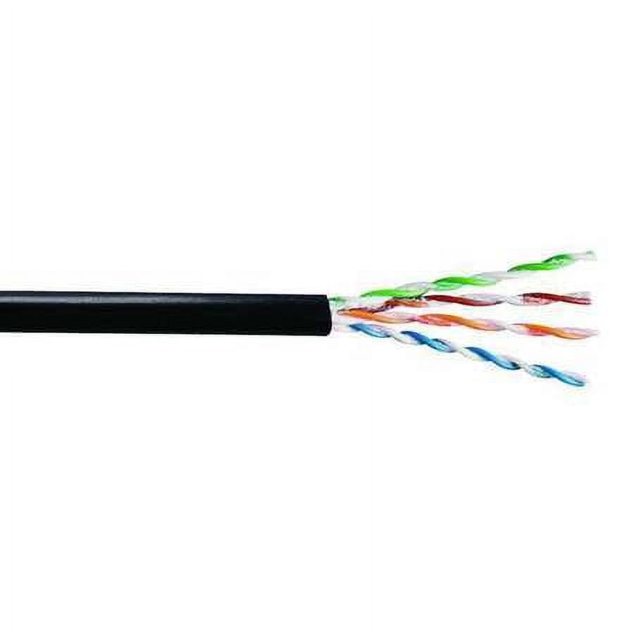 Genspeed Data Cable,Cat 6,23 AWG,1000ft,Black 7136100 - Walmart.com