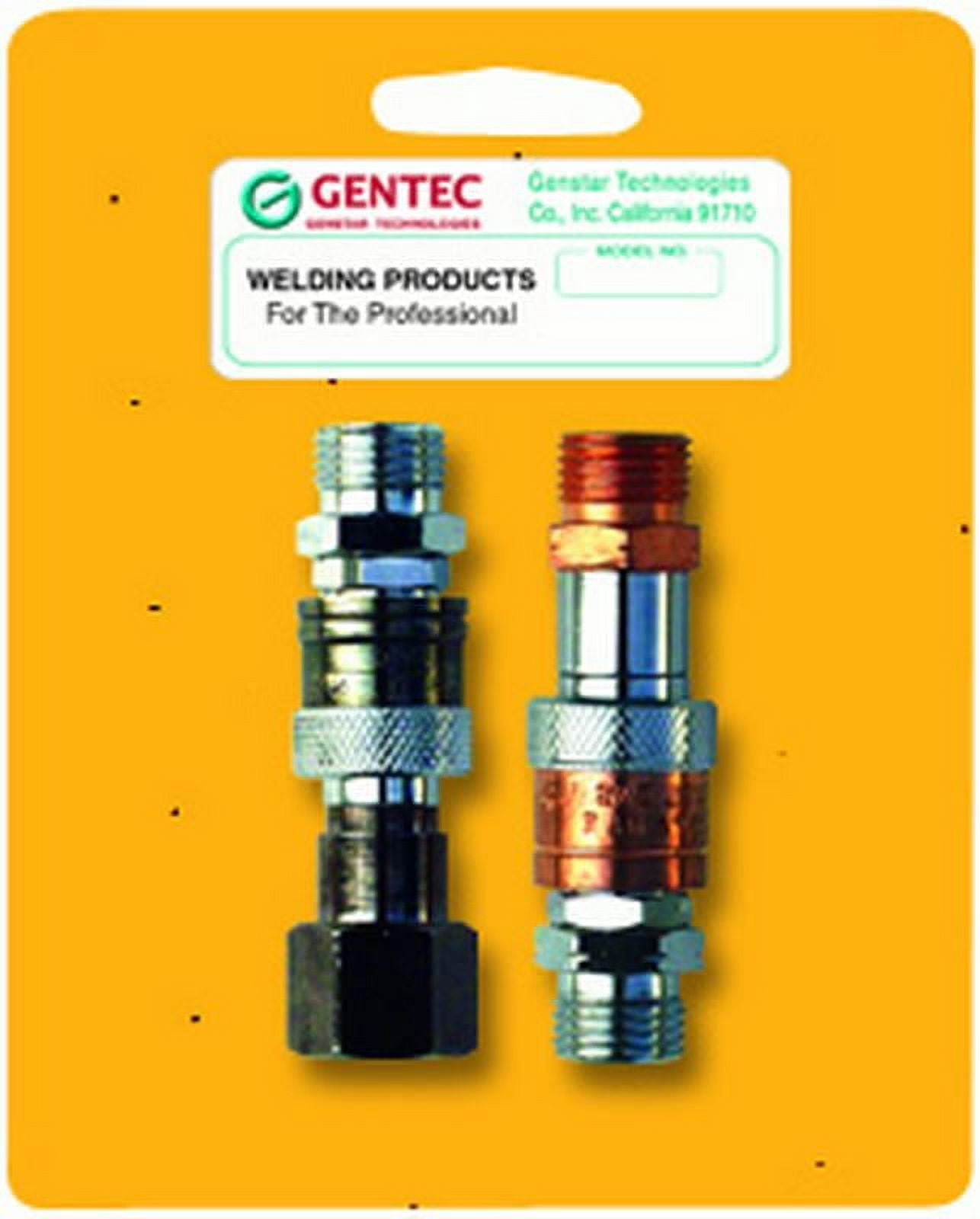 Quick Connector Set, Hose-to-Hose, Fuel/Oxygen, B-Size 9/16 in-18 ...