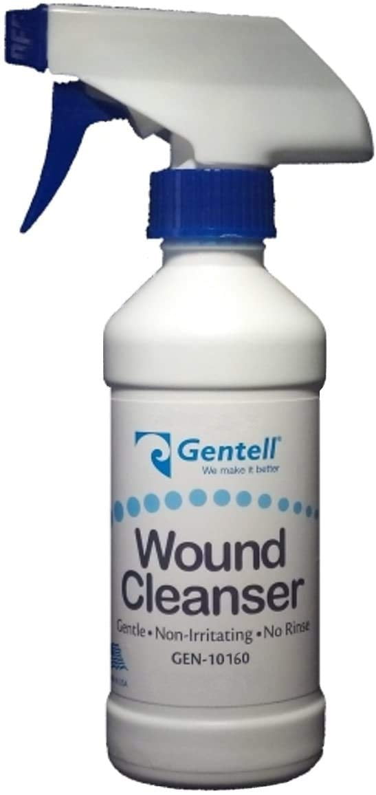 Gentell GEN-10160 Dermal Wound Cleanser, 16 oz. First Aid Skin Care ...