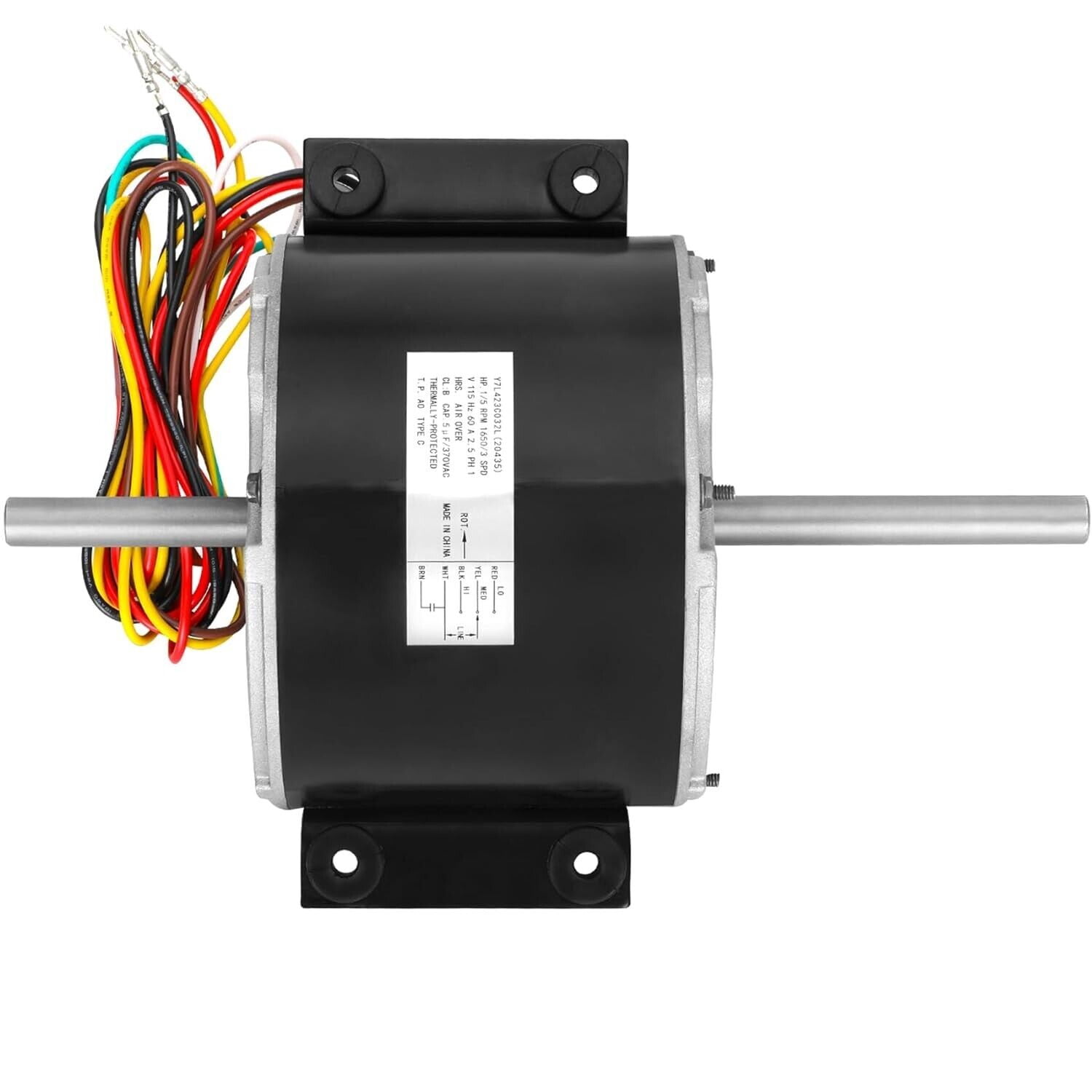 Genteq F48AF70A61 Replacement Fan Motor Compatible w/ 3315332.005 ...