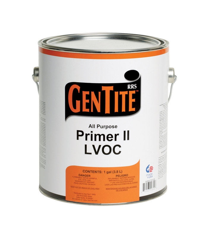 Gentite 1837087 Clear Rubber Polymers Roof Primer, 1 gal - Case of 4 ...