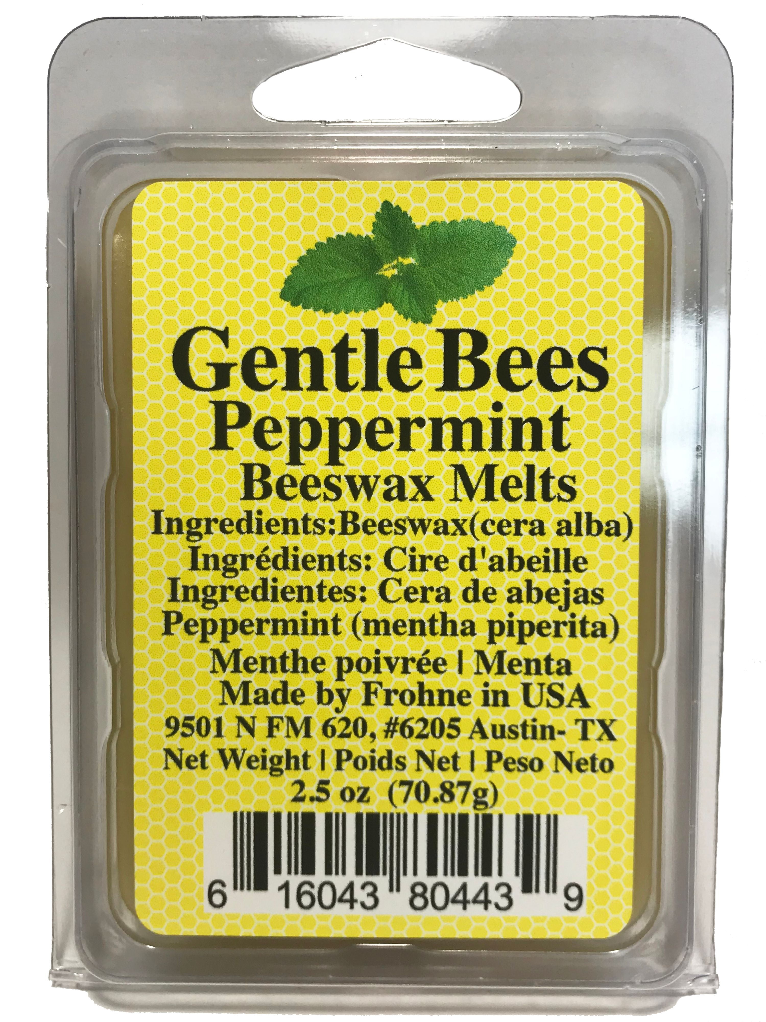 Gentle Bees Peppermint Beeswax Melts, 2.5 Ounces - Walmart.com