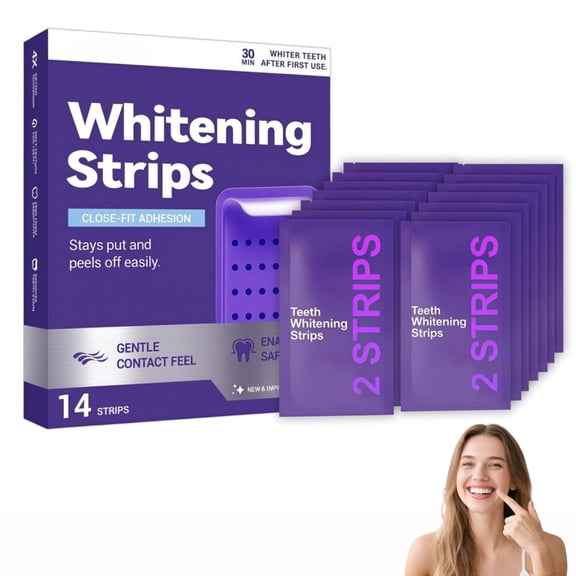 Purple Teeth Whitening Strips