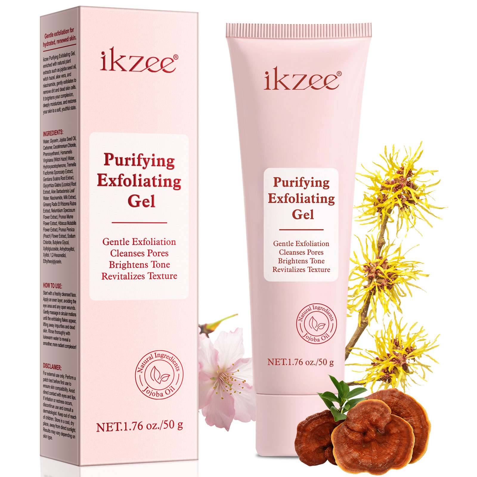 Gentle Exfoliating Gel, Natural ingredients Effective exfoliation ...
