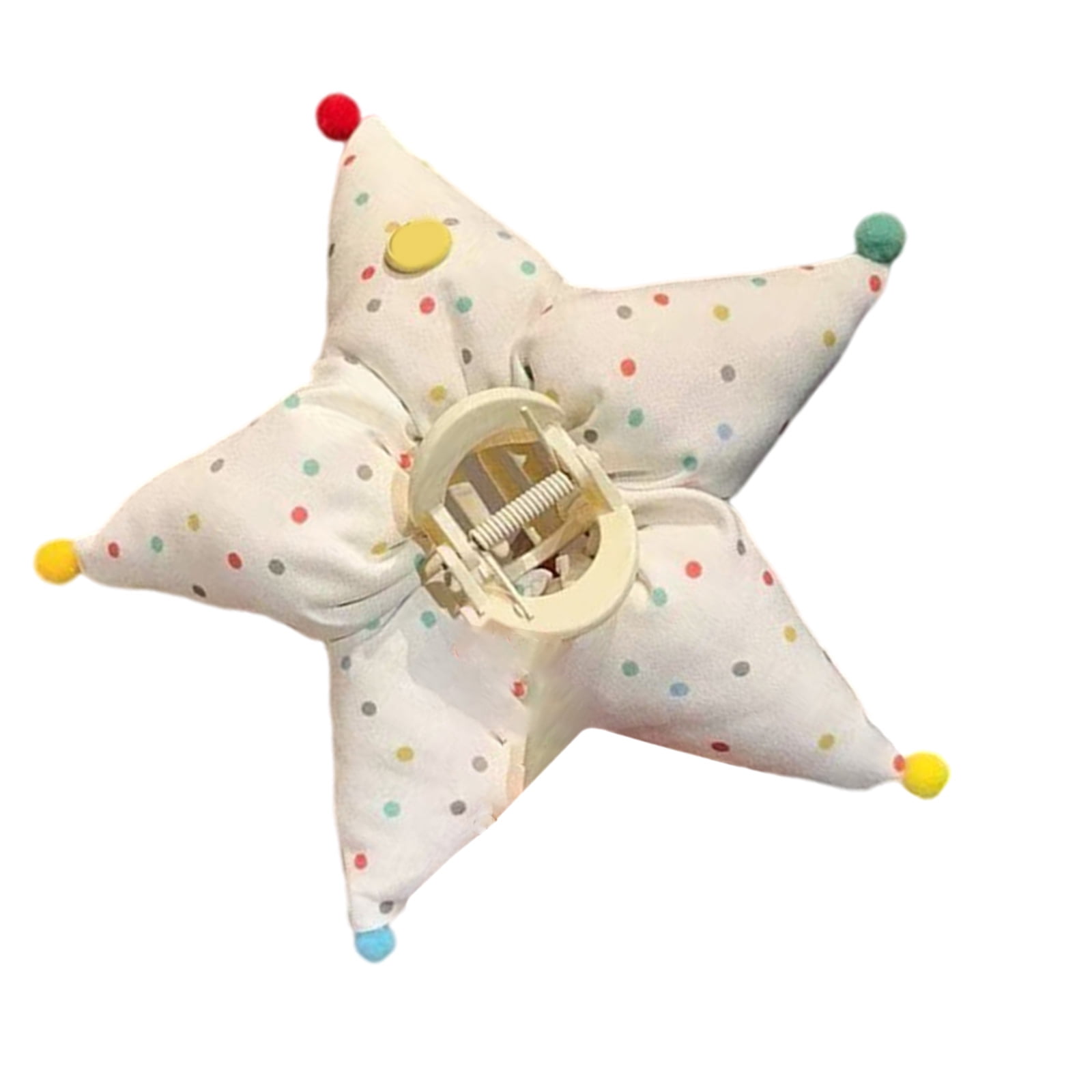 Gentle Folkdance Point Hair Clamps For Children Firm Hold Star Molded ...
