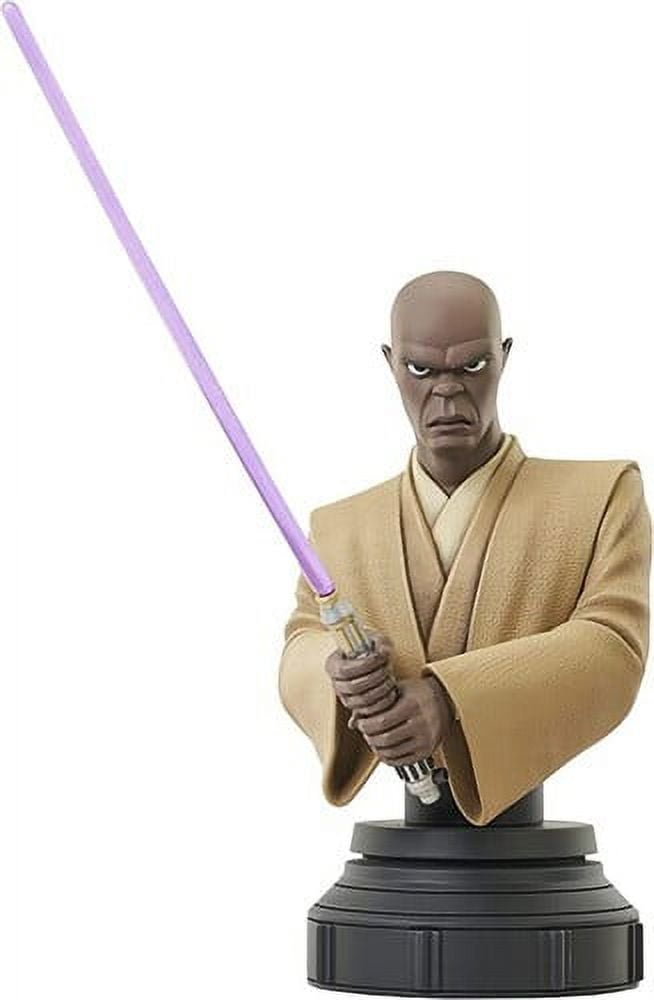 Gentle Giant - Star Wars - Clone Wars Mace Windu 1/7 Scale Bust, Gentle ...