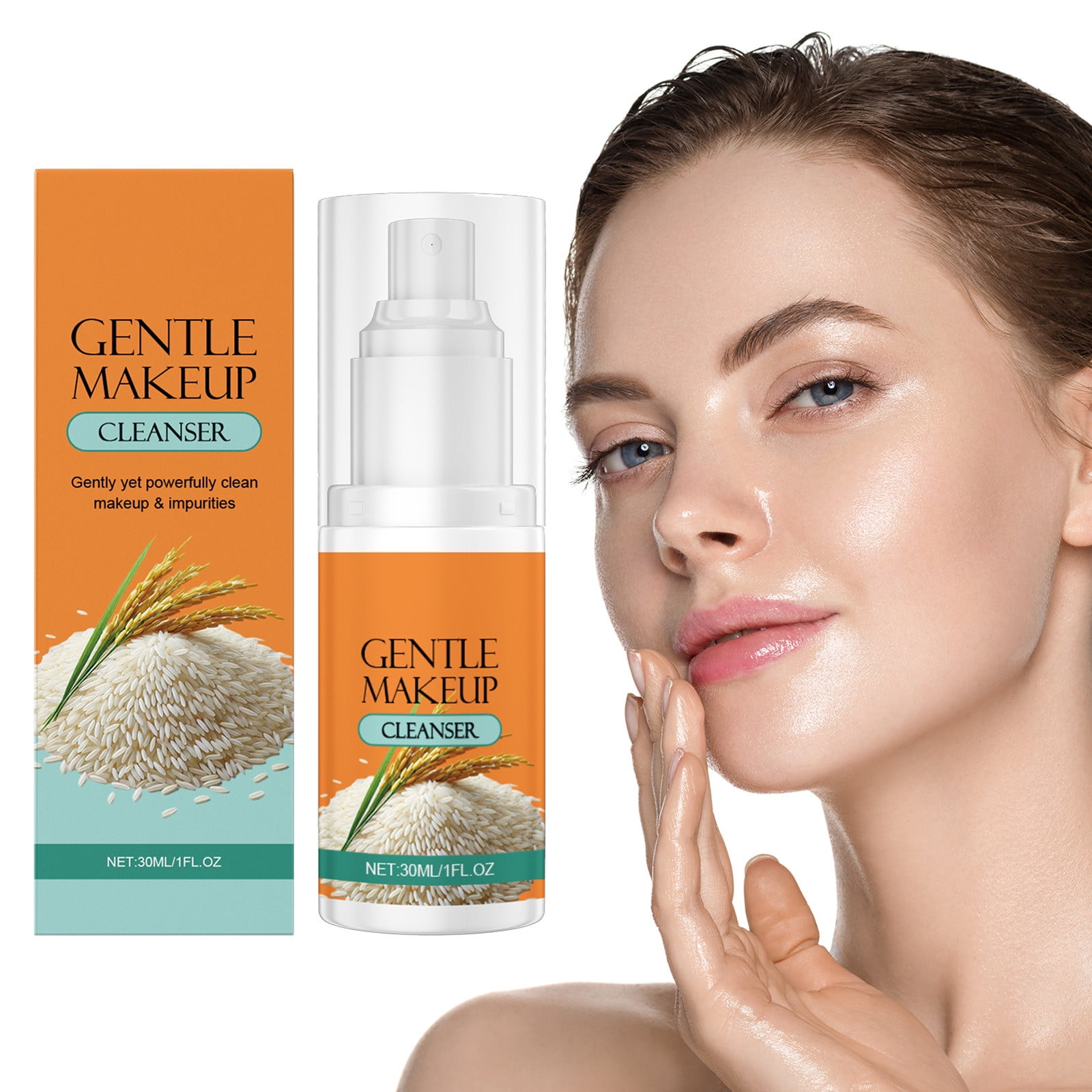 Gentle Makeup softening Cleansing Water Mild Formula Removes Makeup ...