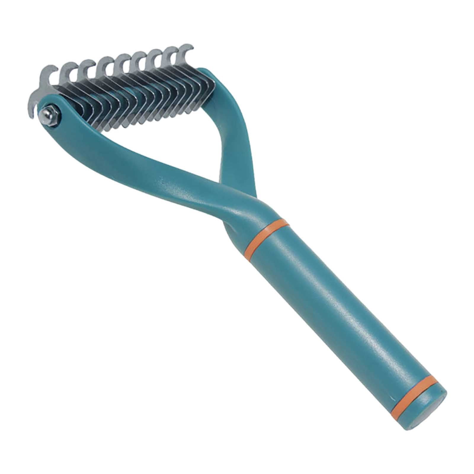Deshedding and Detangling Grooming Tool Gentle Slicker Brush for Cats ...